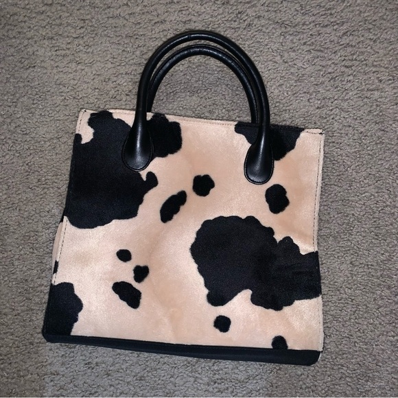 Linz & Co | Bags | Linz Company Cow Print Purse | Poshmark